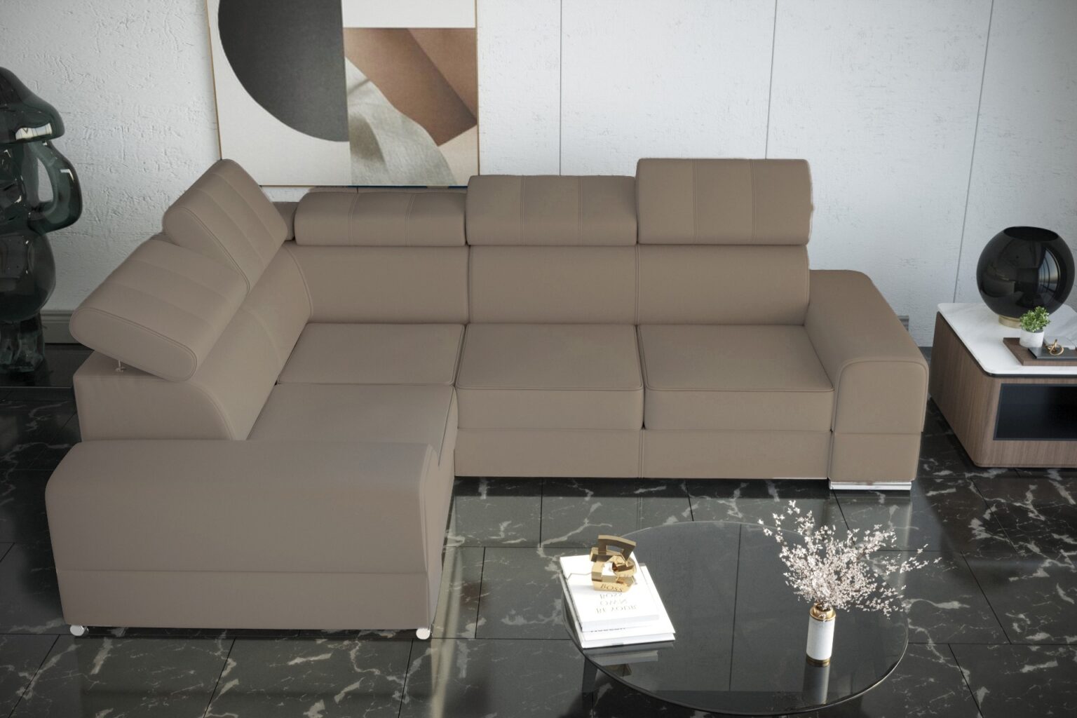 Narożnik Royal II skóra naturalna - Meble Górecki